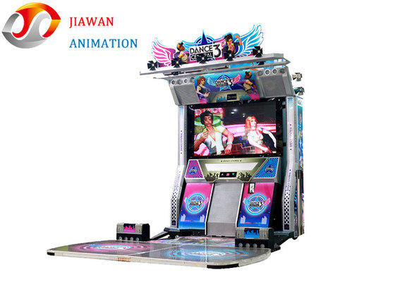 55 Inches 3D Dance Dance Revolution Arcade Machine With Music Simulator
