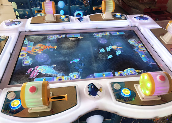 6 Players Fish Hunter Arcade Games Machines Metal Material Improve Thinking Response