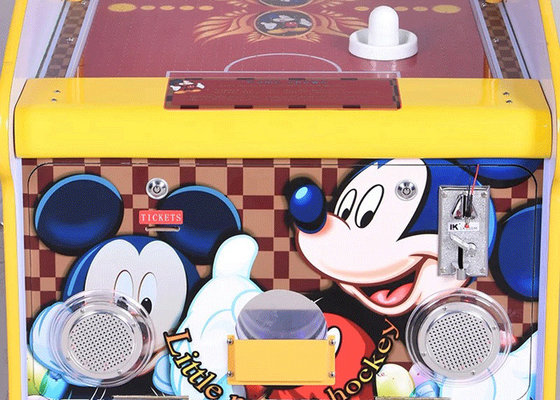 Mickey Face Home Air Hockey Table Customization Music With Video Game