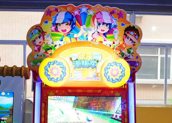 Indoor Happy Scooter Arcade Games Machines 32 Inch High Definition Display