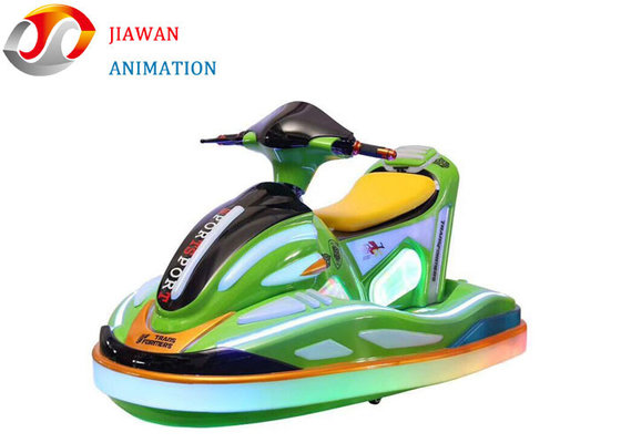Amusement Park Electric Bumper Cars Steering Wheel Operation Flexible 180° Turn