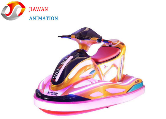Amusement Park Electric Bumper Cars Steering Wheel Operation Flexible 180° Turn