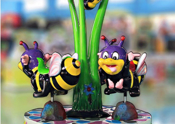 Little Bee Coin Operated Kiddie Rides Motor Transmission System For Amusement Center