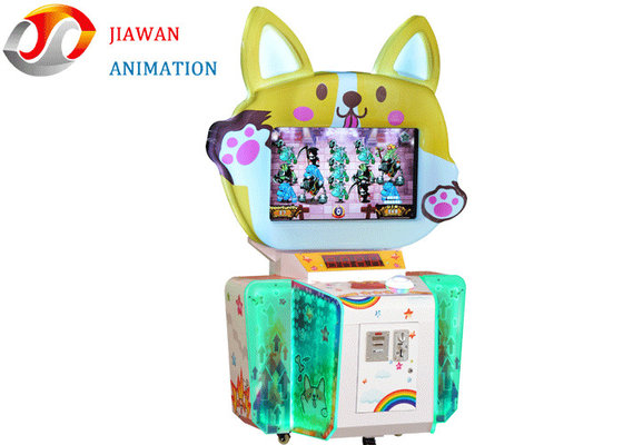 Cute Cat Press Coin Operated Video Game Machines , Amusement Arcade Machines
