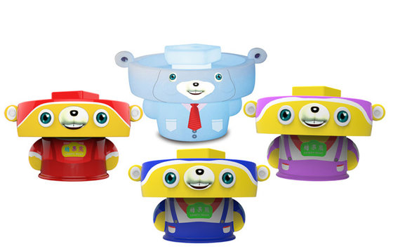 Rotational Moulding Material Fiberglass Sand Table , Kids Bear Sand Toys