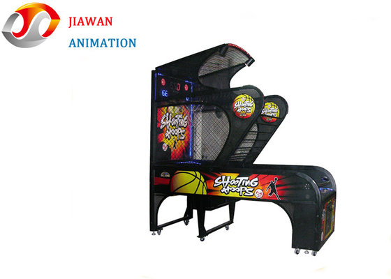 Coin Operated Basketball Arcade Machine LED Digital Display Stainless Steel Basket