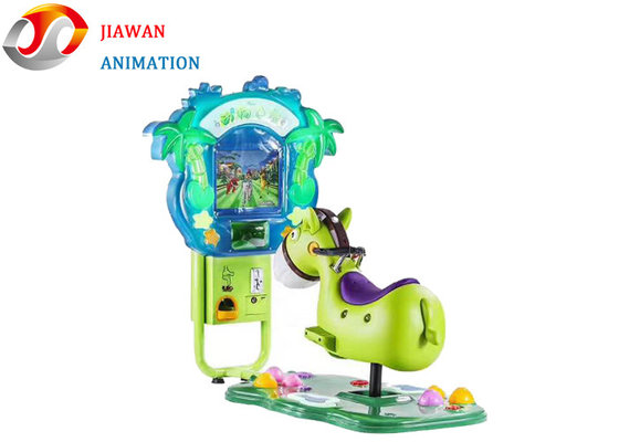 Animal Family Coin Operated Kiddie Rides With Rotational Moulding Material