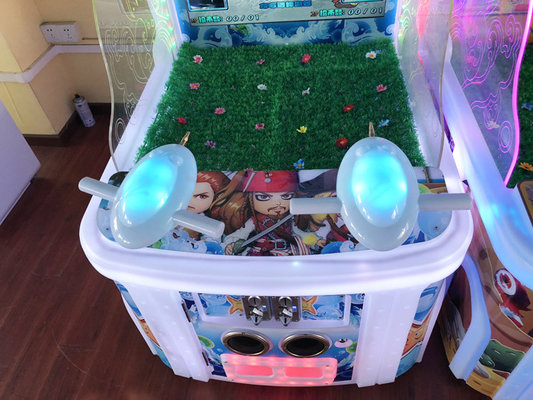 16 In One Shooting Arcade Machine Rotational Moulding Material With Two Gun