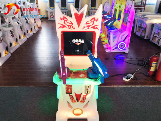Anti - Terrorist Amusement Arcade Machines Uniform Wall Thickness 19 Inches Display