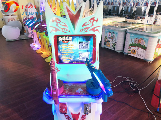 Anti - Terrorist Amusement Arcade Machines Uniform Wall Thickness 19 Inches Display