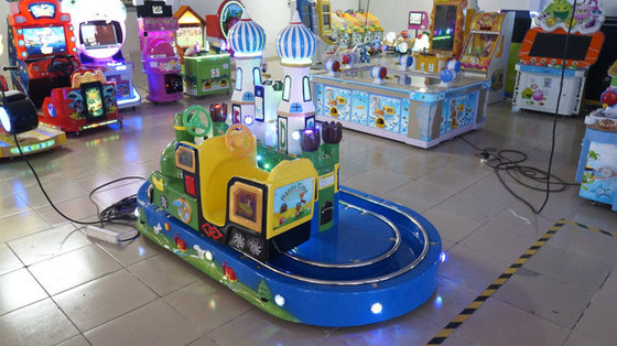 Holiday Resorts Coin Operated Boat / Amusement Rides Iron And Hardware Material