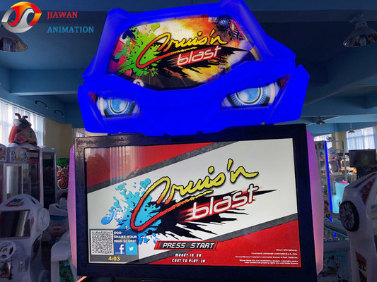 Luxury Cruising Blast Simulator Racing Game Machine 300W Power 200KG Weight