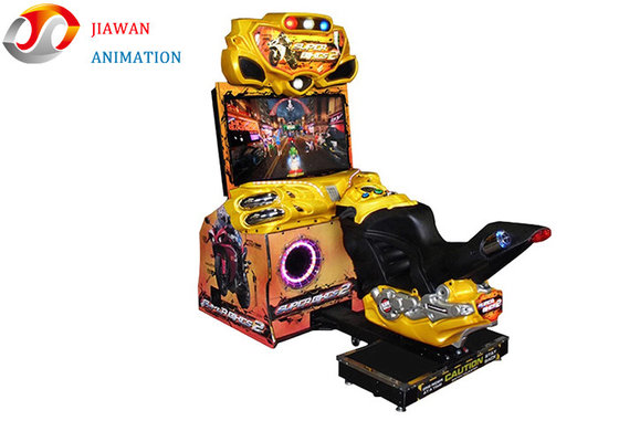 Single Bike Racing Simulator Machine / Original Arcade Machines Indoor Motorbike