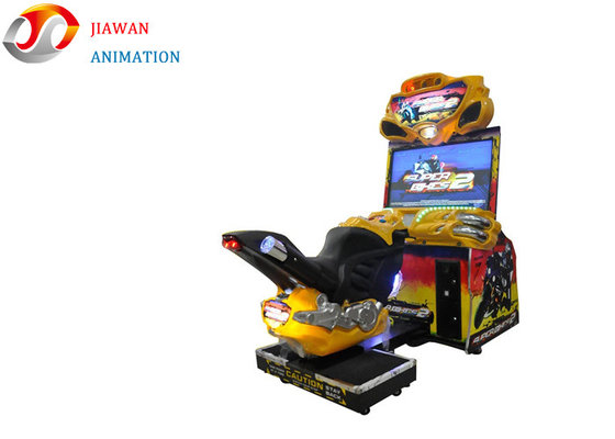 Single Bike Racing Simulator Machine / Original Arcade Machines Indoor Motorbike