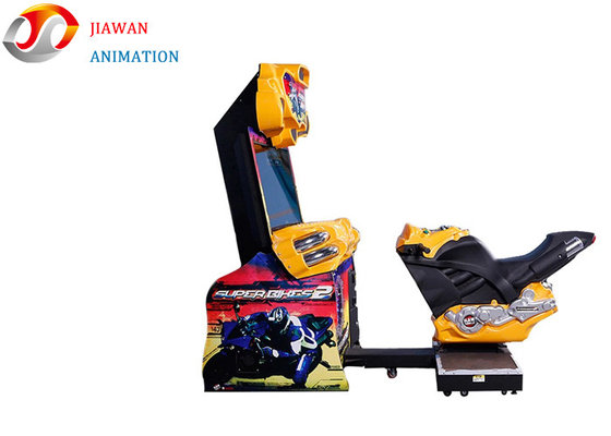 Single Bike Racing Simulator Machine / Original Arcade Machines Indoor Motorbike