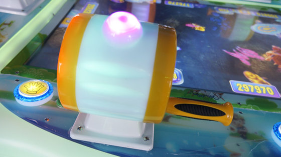 Rotational Moulding Coin Operated Video Game Machines Indoor Happy Fishing Machine