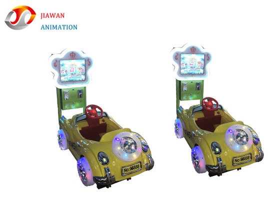 Bubble Car Type Coin Operated Kiddie Rides 17 Inches Display English / Chinese Version