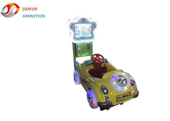 Bubble Car Type Coin Operated Kiddie Rides 17 Inches Display English / Chinese Version