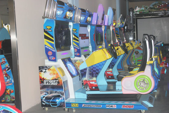 3d Motion Street Racing Simulator Game Machine , Arcade Racing Car Machine Games