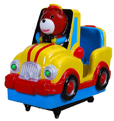 Fiberglass Material Coin Operated Car Ride / Kids Sewing Machine 1 Year Warranty