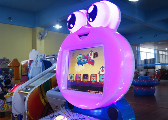 17 Inches Size Multi Game Arcade Cabinet / Commercial Arcade Machines 40W Power