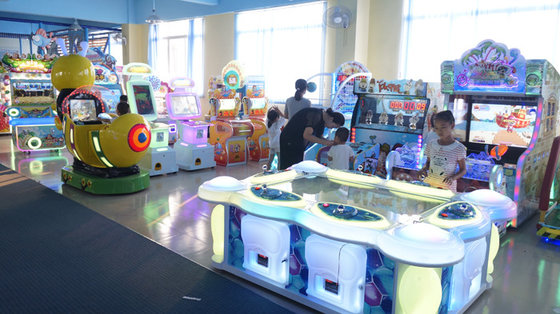 Funny Fishing Simulator Machine , Coin Operated Arcade Machine W172 X D118 X H90CM Size