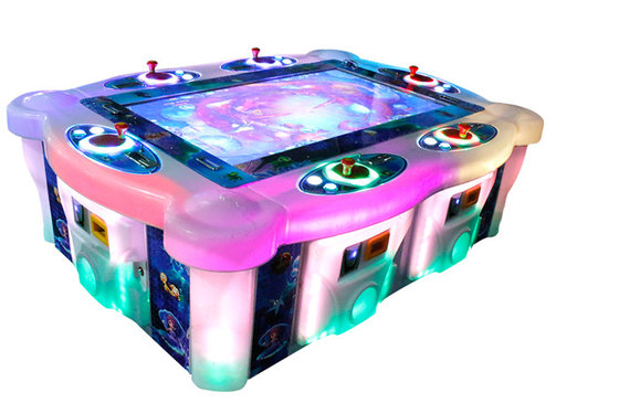 Funny Fishing Simulator Machine , Coin Operated Arcade Machine W172 X D118 X H90CM Size