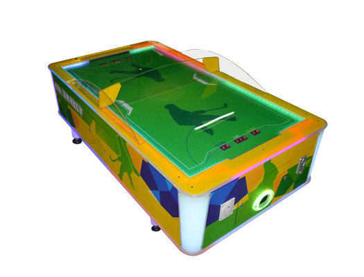 Amusement Park Home Air Hockey Table , Coin Operated Amusement Game Machine