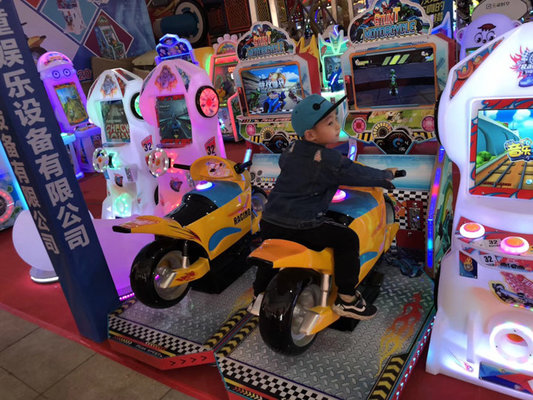Indoor Amusement Racing Arcade Machine Emulator Kids Motor Racing Game Machine