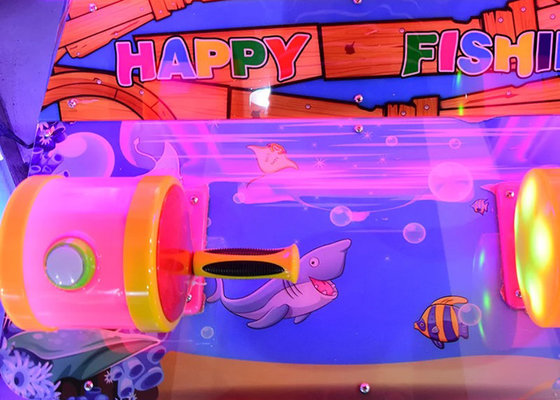 Happy Fishing Redemption Game Machine Video Game 22 Inch Display For Two Person