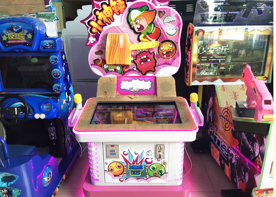 Little Magic Hammer Game Machine , Arcade Redemption Game Machine 32 Inch Display