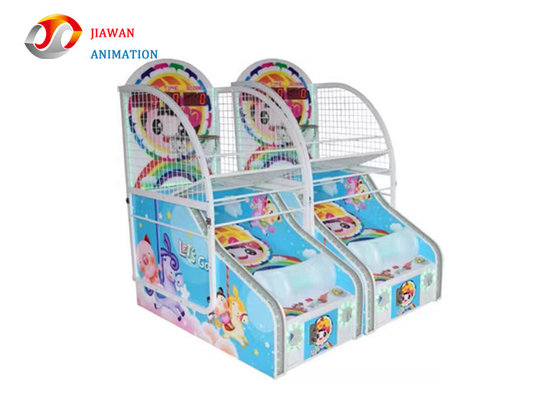 Indoor Basketball Arcade Machine Kids Playing Machines Firm And Durable Metal Cabinet