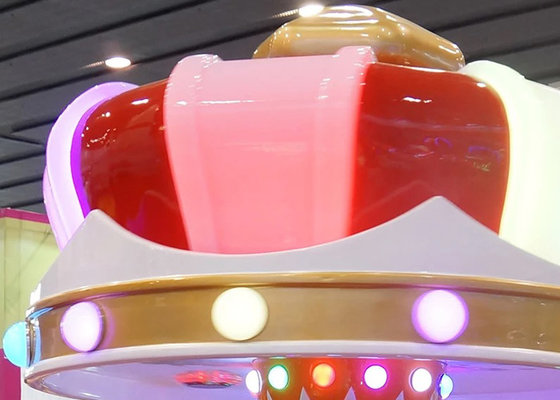 Childhood Crown Carousel Kiddie Amusement Rides , Coin Operated Amusement Machines