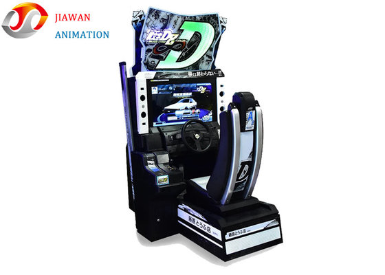 Initial D8 Simulator Game Machine Car Racing Game 32 Inches Display 300W Power