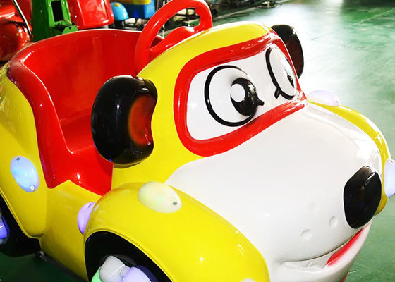 Car Kiddie Ride / Electric Coin Operated Cars With 17 Inches LCD Display