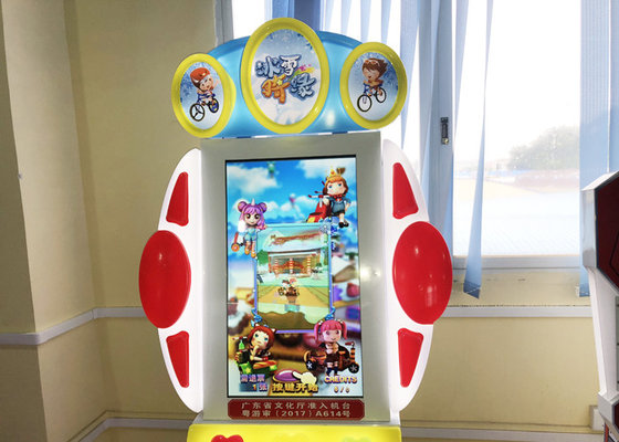Fun Riding Arcade Machine Cabinet / Classic Arcade Game Machines For Parent Child