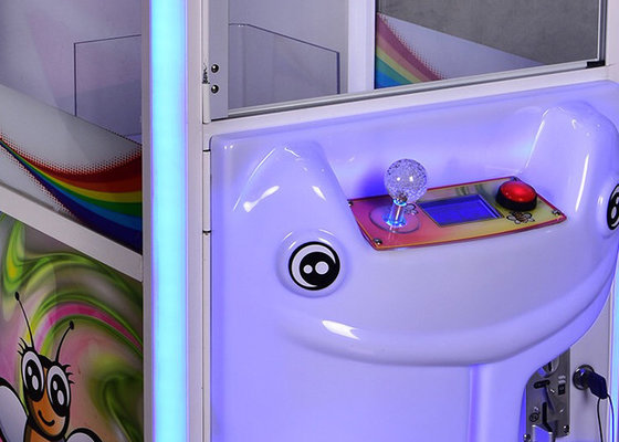 Indoor Coin Operated Gift Game Machine , Little Bee Claw Toy Crane Machine