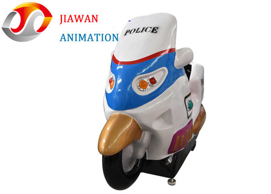 Shopping Centre Kids Rides / Coin Operated Motorcycle Ride Built In Led Lights