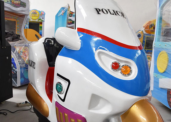 Shopping Centre Kids Rides / Coin Operated Motorcycle Ride Built In Led Lights