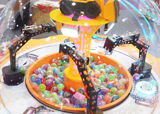 Multi Game Arcade Machine Excavator Kids Coin Operated Catch Candy Gift Vending Machine