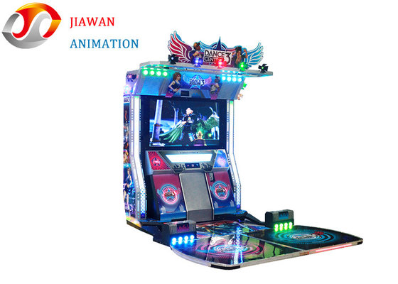 55 Inches 3D Dance Dance Revolution Arcade Machine With Music Simulator