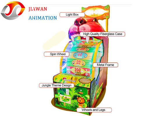 Jungle Wheel Prize Vintage Arcade Machines Wonderful Music With Colored Lights