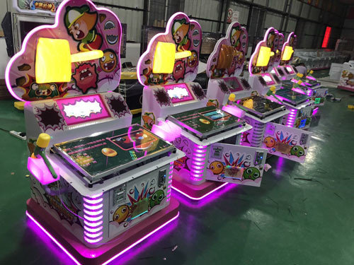 Hammer Arcade Machine / Arcade Game Machines 32 Inch Standard LED Screen