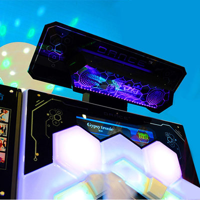 2 Players Dance Dance Revolution Arcade Machine W110 X D100 X H200 CM Size
