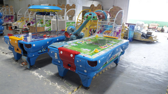 Funny Kids Home Air Hockey Table Game Machine Stable Performance Rugged Structure