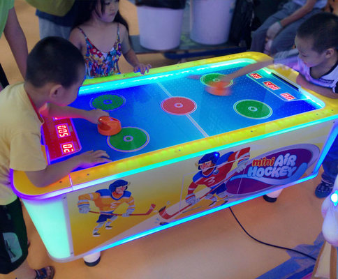 Electric / Mini Air Hockey Table Air Hockey Table With Overhead Scoreboard
