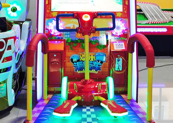 Indoor Happy Scooter Arcade Games Machines 32 Inch High Definition Display