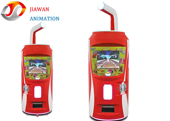 Kids Coke Drink Commercial Vending Machines Coin Operated 17 Inch LCD Display