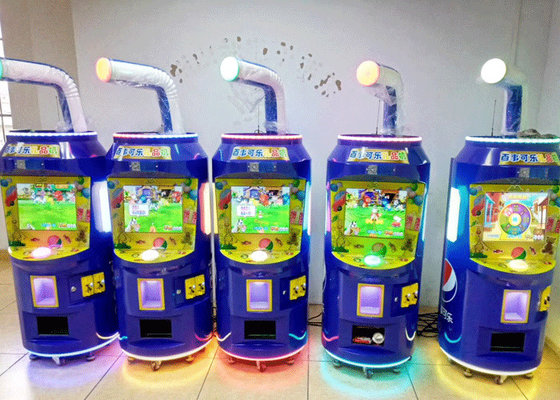 Kids Coke Drink Commercial Vending Machines Coin Operated 17 Inch LCD Display