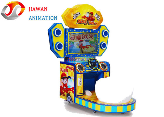 Indoor Car Racing Arcade Machine Super Speed Flame Racer For Children